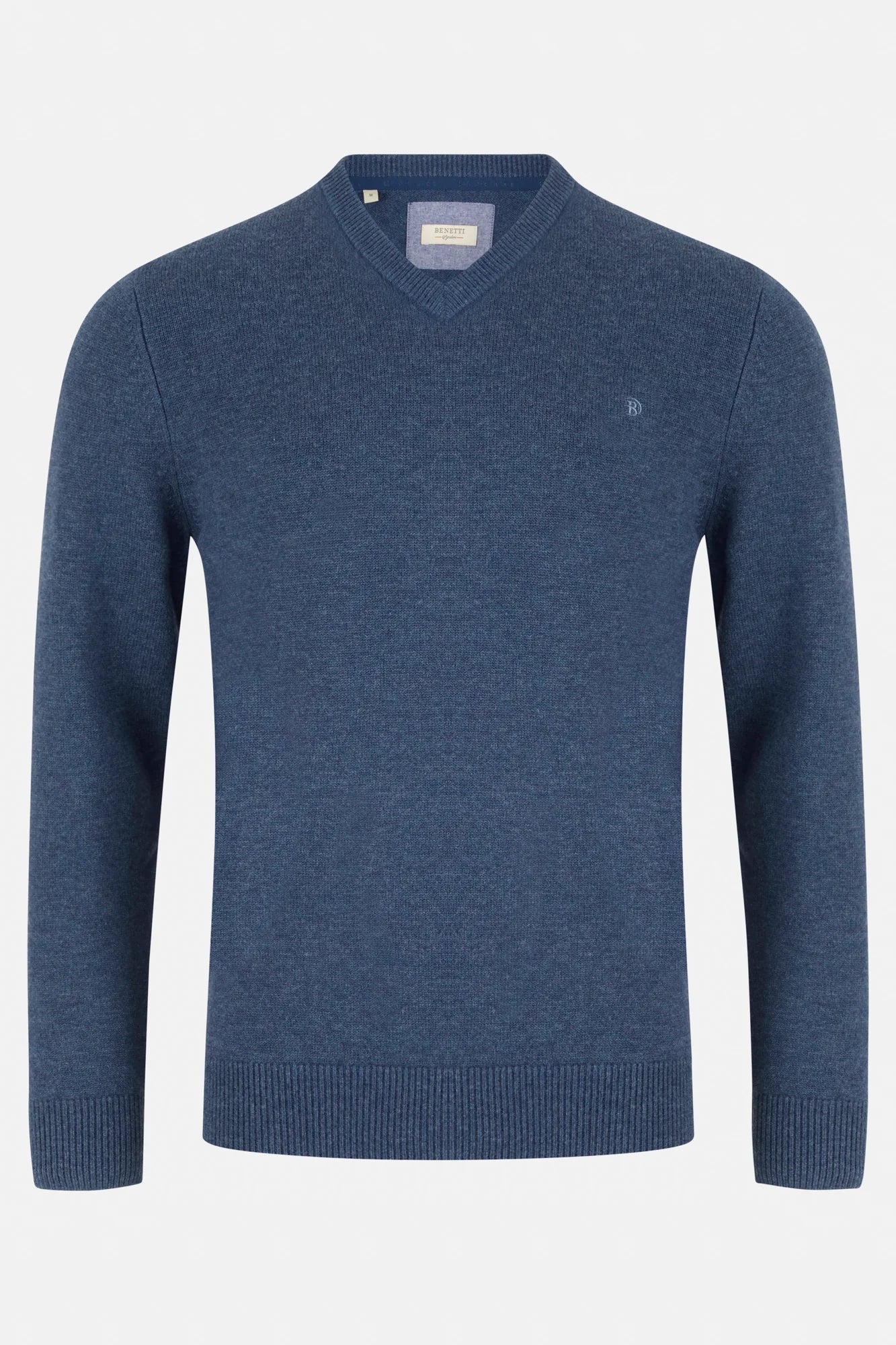 Benetti Franco Quarter Zip Sweater - Mens Cotton Pullover | Standun