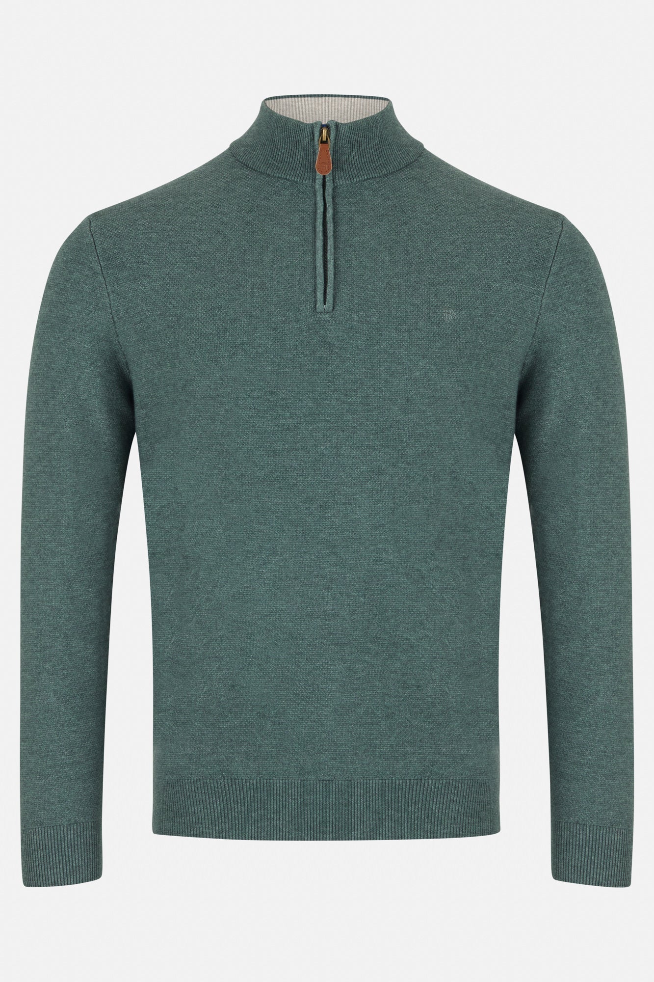 Benetti Quinn Quarter Zip - Mens Cotton Blend Sweater | Standun